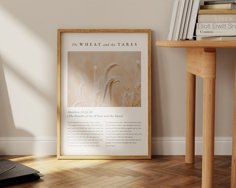 The Parable of the Wheat and the Tares, Matthew 13, Modern Scripture ...