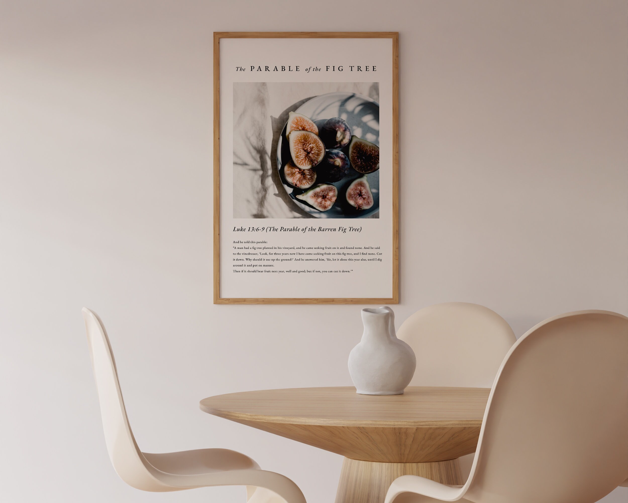 The Parable of the Barren Fig Tree, Luke 13, Modern Scripture Bible ...