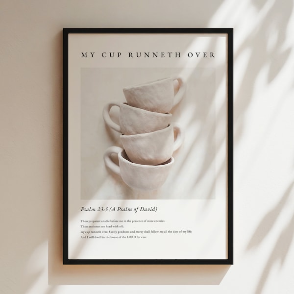 My Cup Runneth Over - Etsy