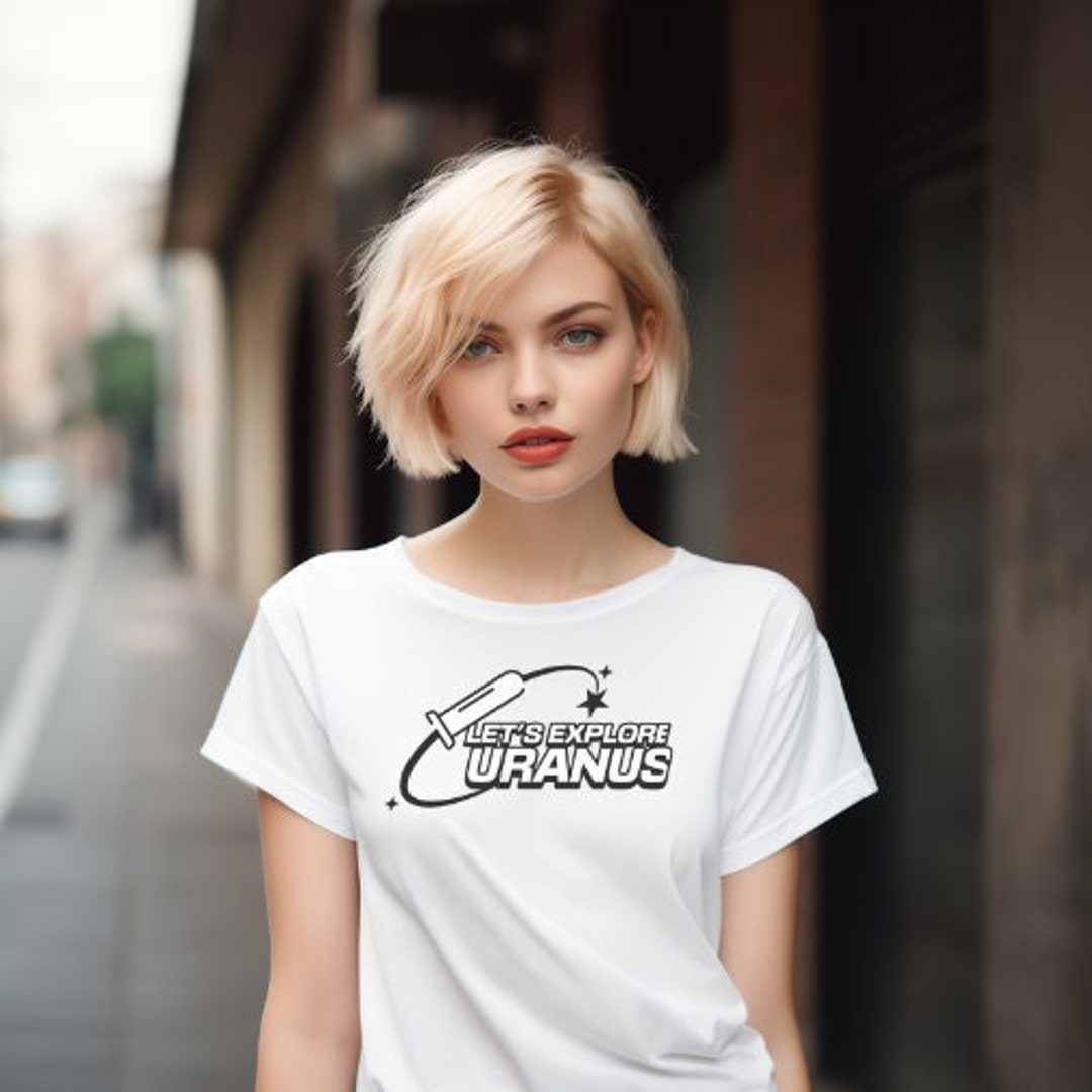 Sluty Uranus Space Rude Space Shirt Novio regalo camiseta divertida ...