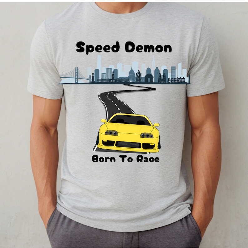 Race Car T-shirt, Men's Racing Fashion, Car Lover Tee, Motorsport Fan ...