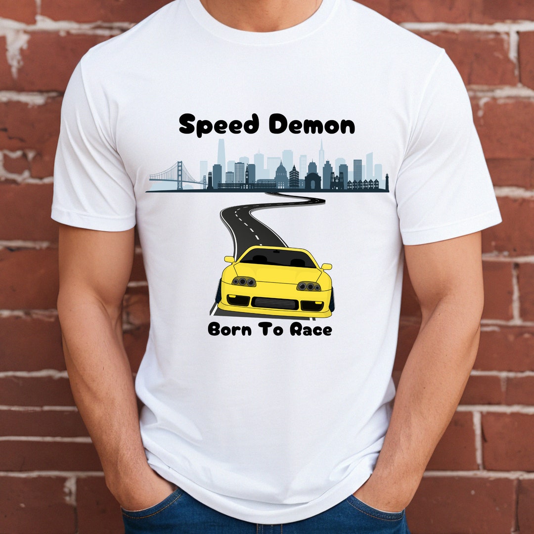 Race Car T-shirt, Men's Racing Fashion, Car Lover Tee, Motorsport Fan ...