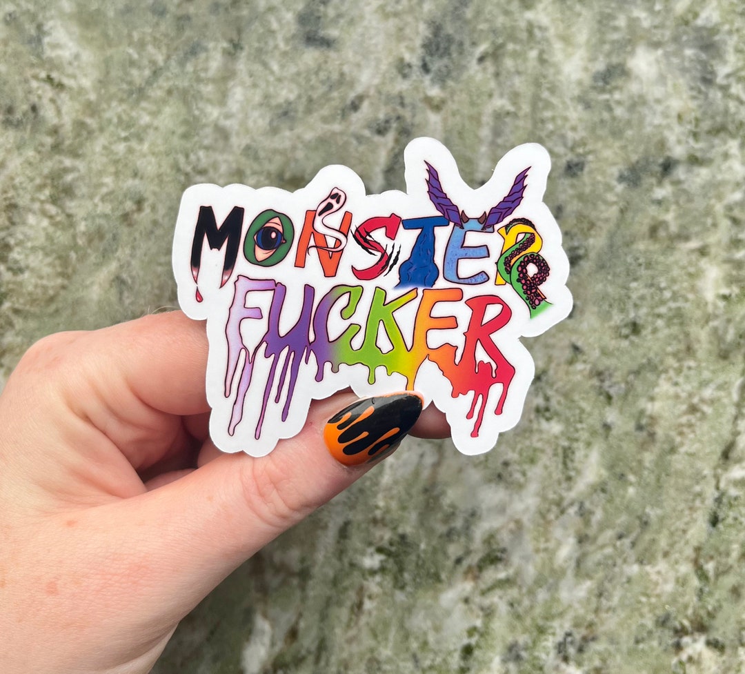 Monster lover 3 Sticker - Etsy