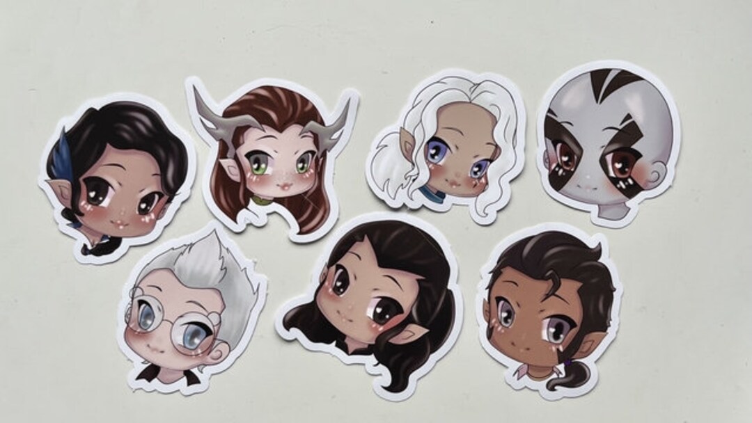 Chibi Vox Machina 3 Vinyl Sticker - Etsy