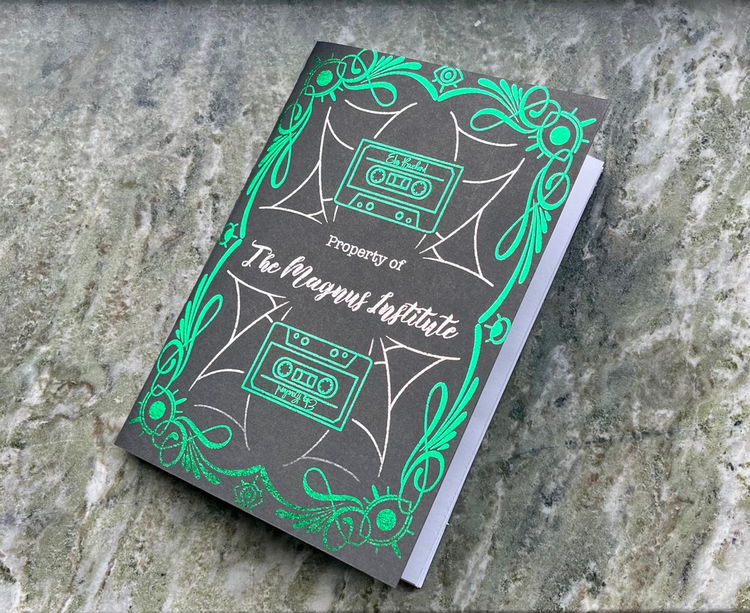 The Magnus Archives Inspired Foil Notebook - Etsy