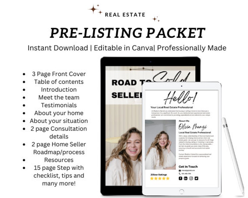Seller Pre-listing Presentation, Listing Presentation, Sellers Guide ...