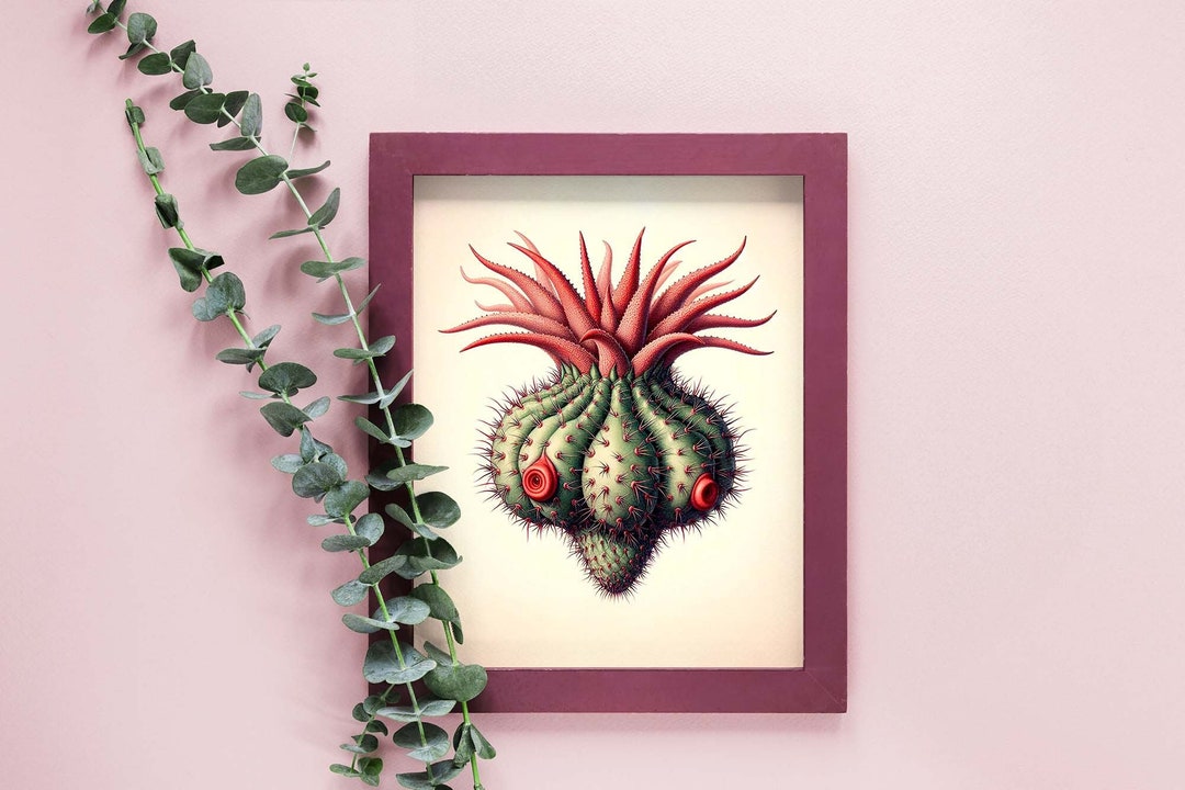 Body Positive Cactus Art: Surreal Vintage Botanical With a Sexy Twist ...