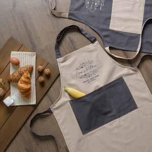 Mom Gift Custom Kitchen Apron, Personalized Cooking Gift for Mom ...