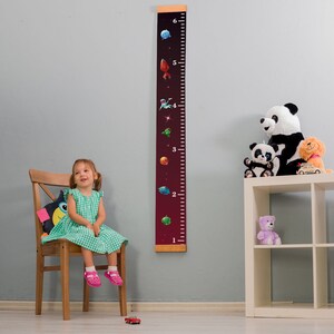 Canvas Ruler, Kid's Growth Chart, Height Chart for Kids, Nursery Room ...