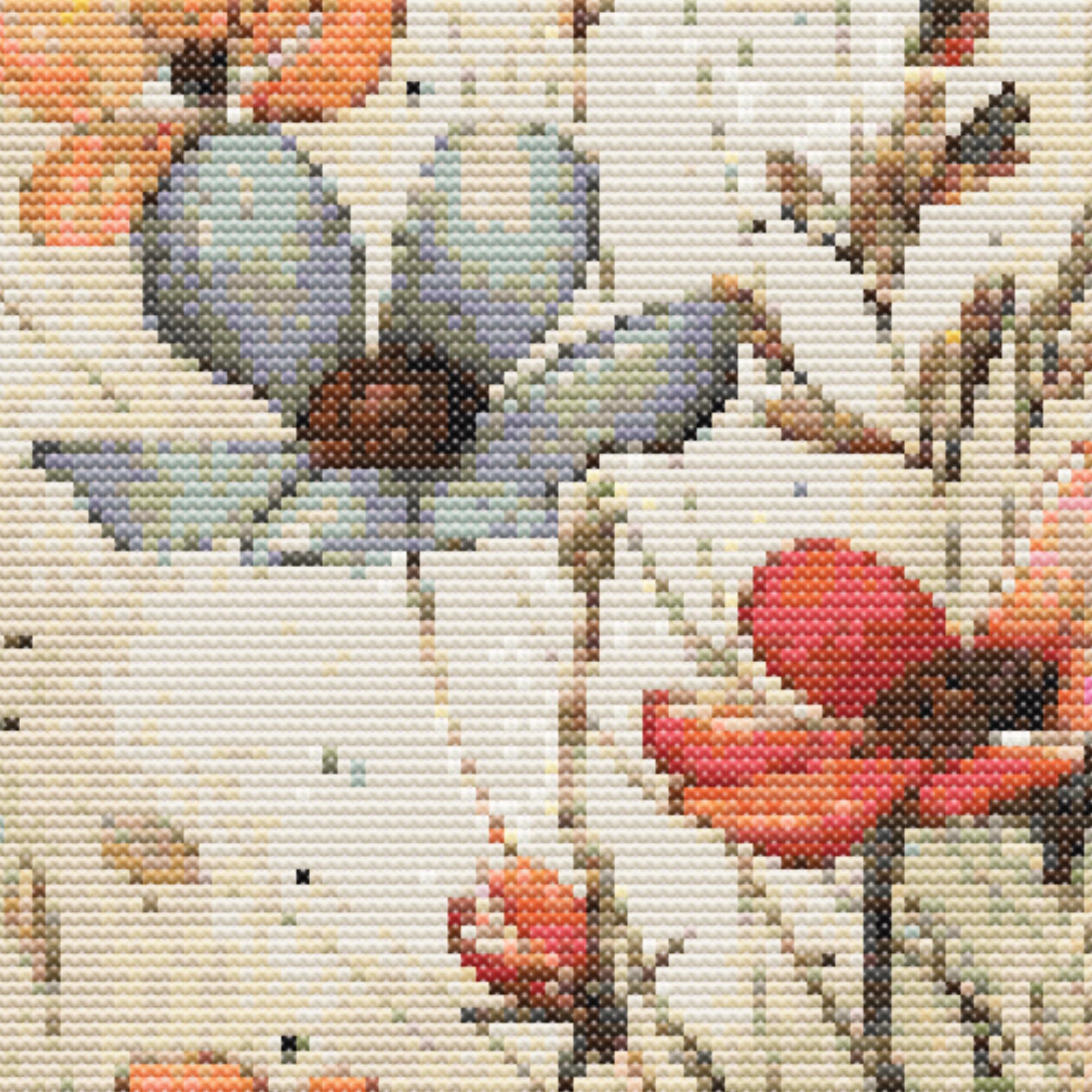 Mouse Full Coverage Cross Stitch Pattern Keeper Compatible Download ...