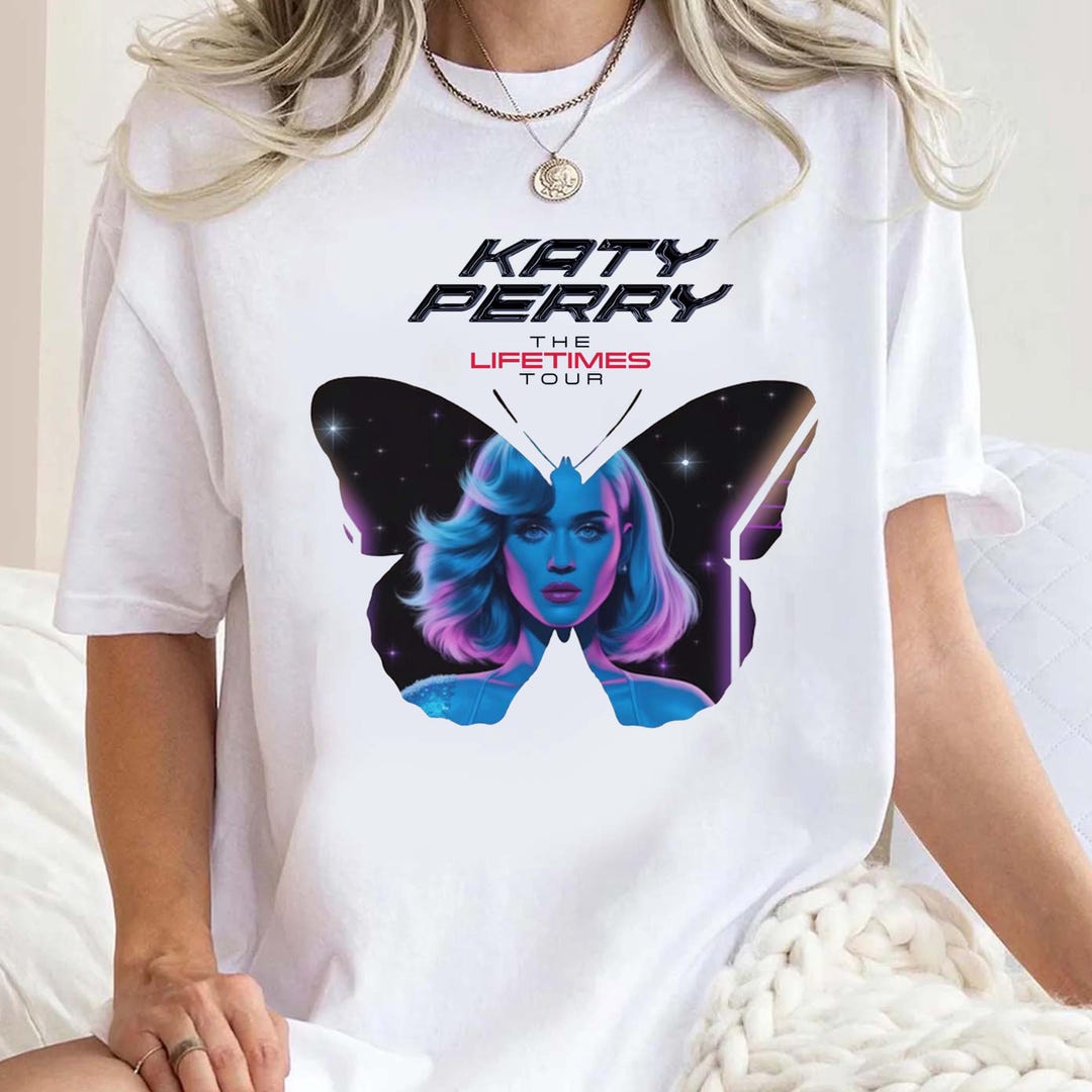 The Lifetimes Tour Katy Perry Shirt, Cute Katy Perry Fan Merch Tee for ...