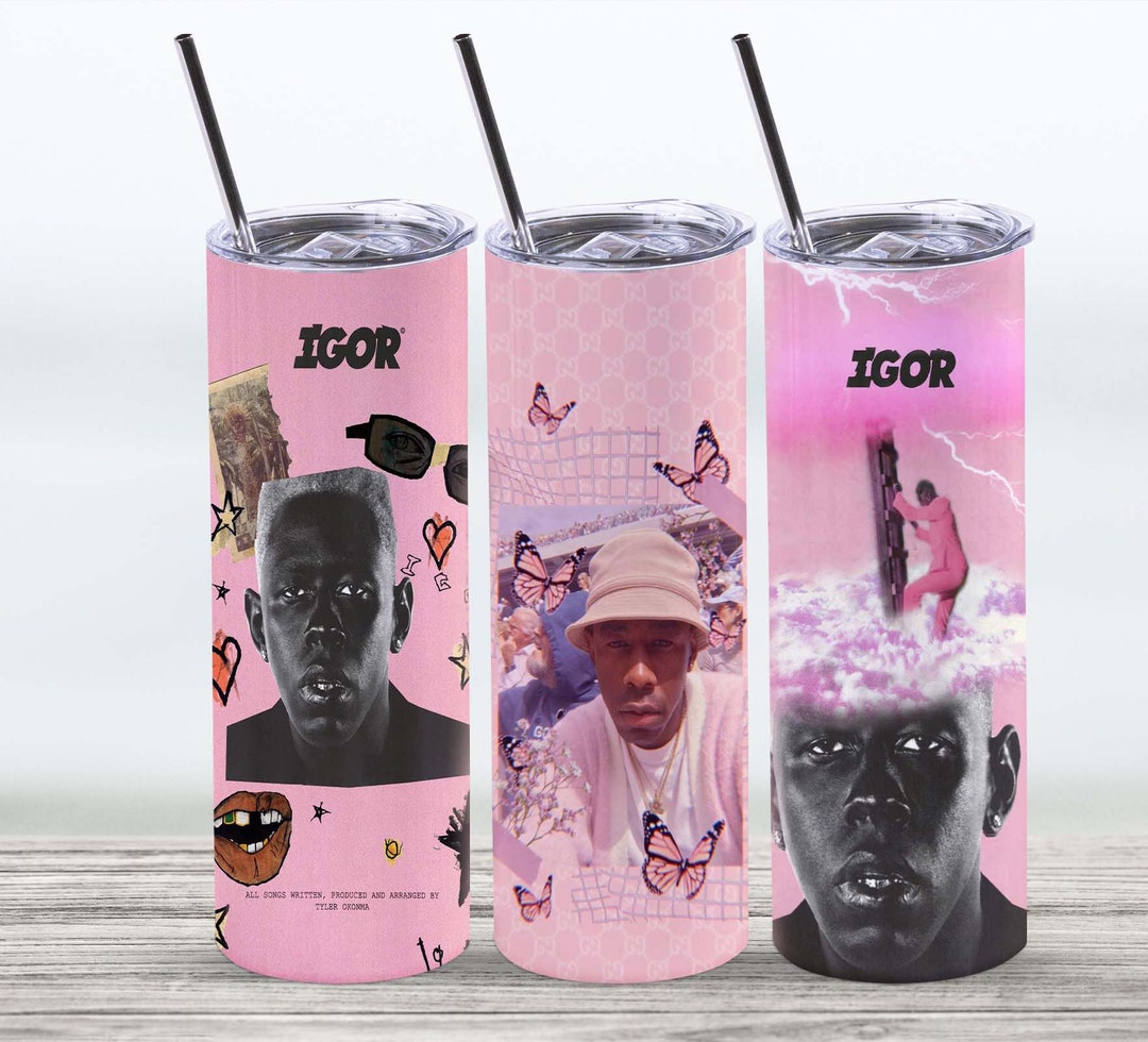 Tyler the Creator Tumbler 20 Oz Skinny Stitch Tumbler Sublimation ...