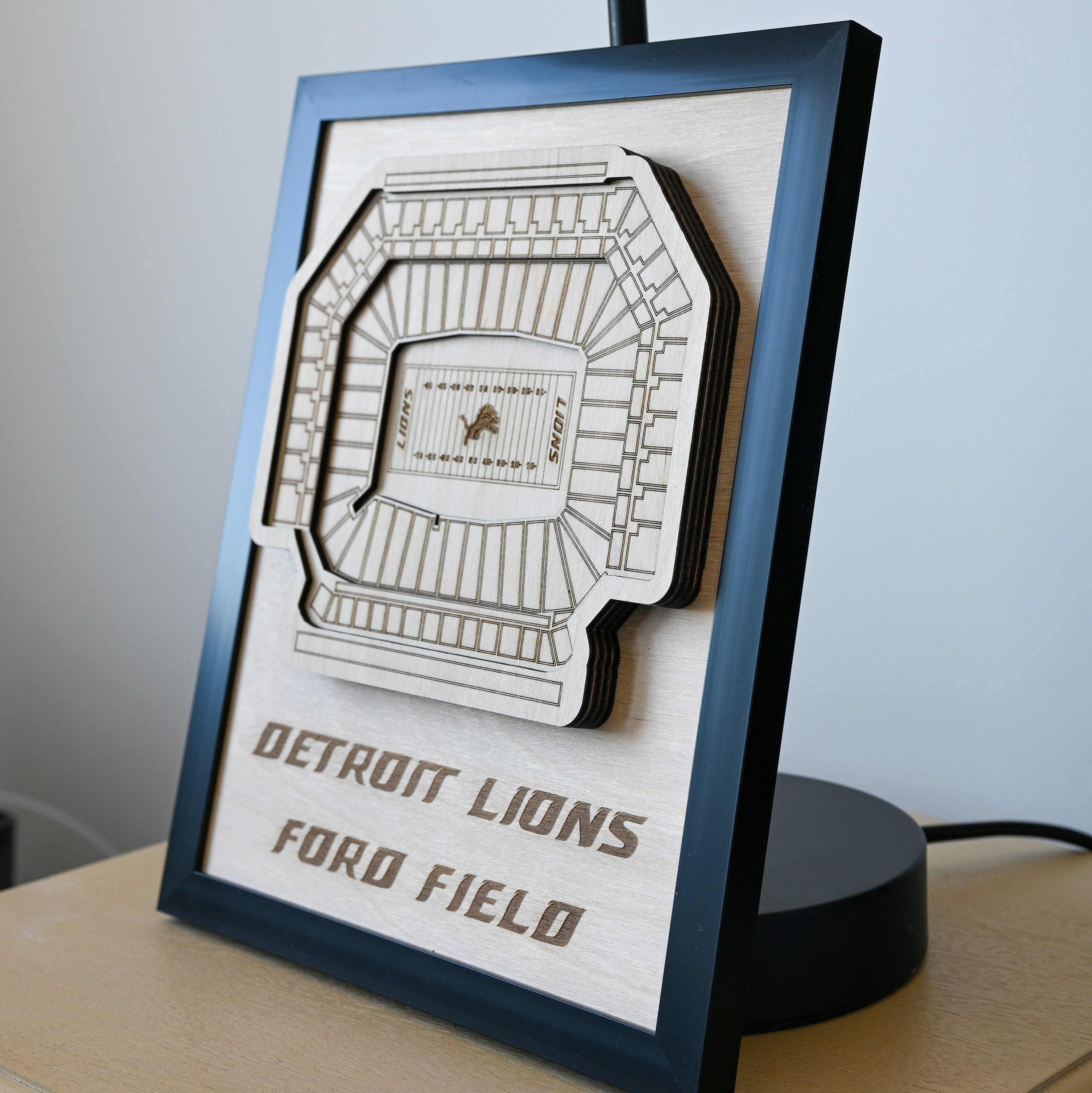 Arizona Football 3D Layered Stadium Digital File 3D Layered Wood ...