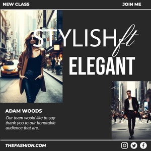 6 Professional Insta Post Template Photoshop Social Media - Etsy