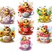 Spring Bees Clipart Bundle, Cute Bee Clipart, Honeybee Clipart, Hello ...