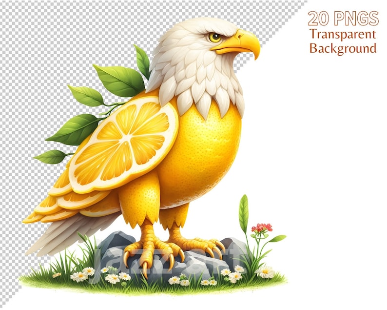 Lemon Animals Clipart Bundle, Lemonade Clipart, Fruit Clipart, Lemon ...
