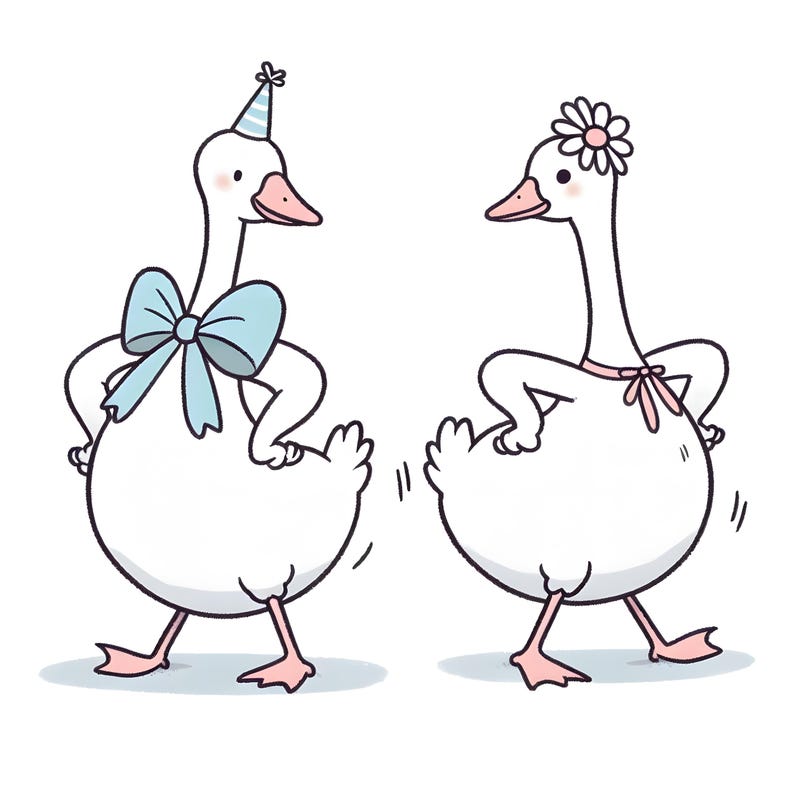 Funny Goose Clipart Bundle: Meme Goose PNG Images (commercial Use - Etsy