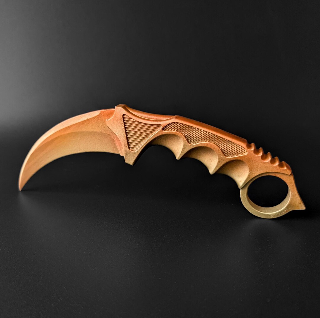 Golden Karambit From Standoff 2 - Etsy