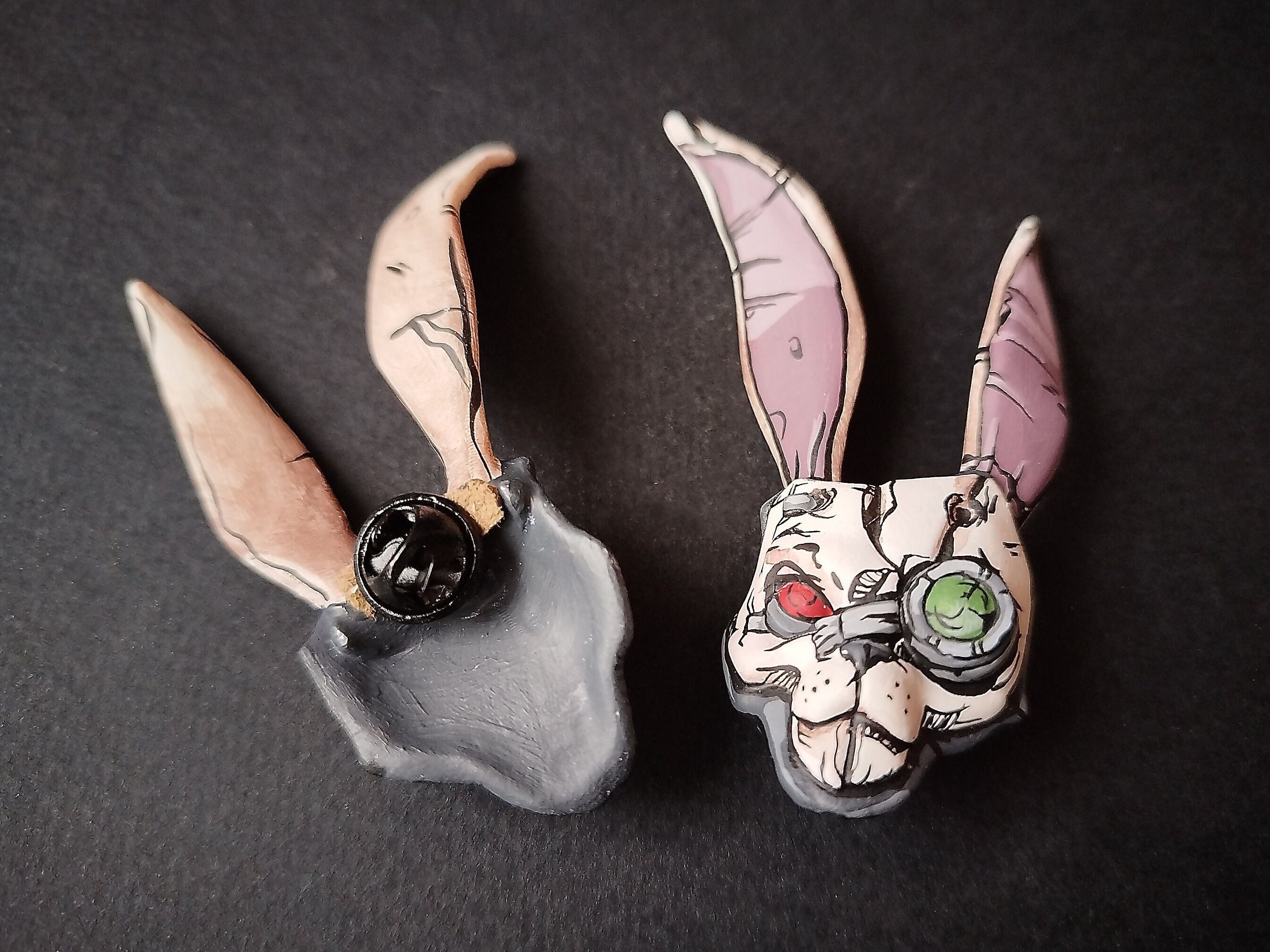 Tiny Tina Mask Badge/pin Borderlands, Wonderlands, Claptrap, Butt ...