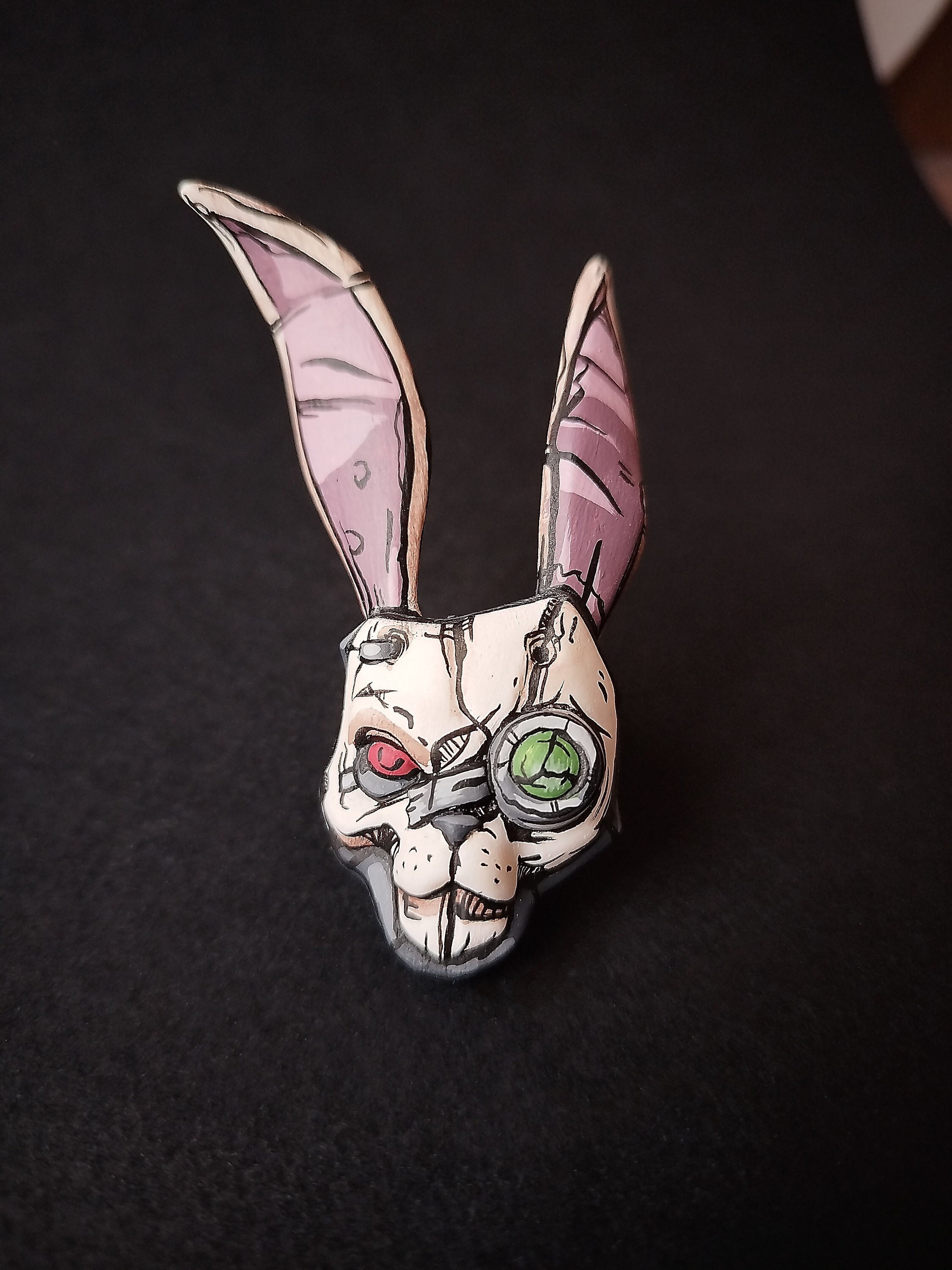 Tiny Tina Mask Badge/pin Borderlands, Wonderlands, Claptrap, Butt ...
