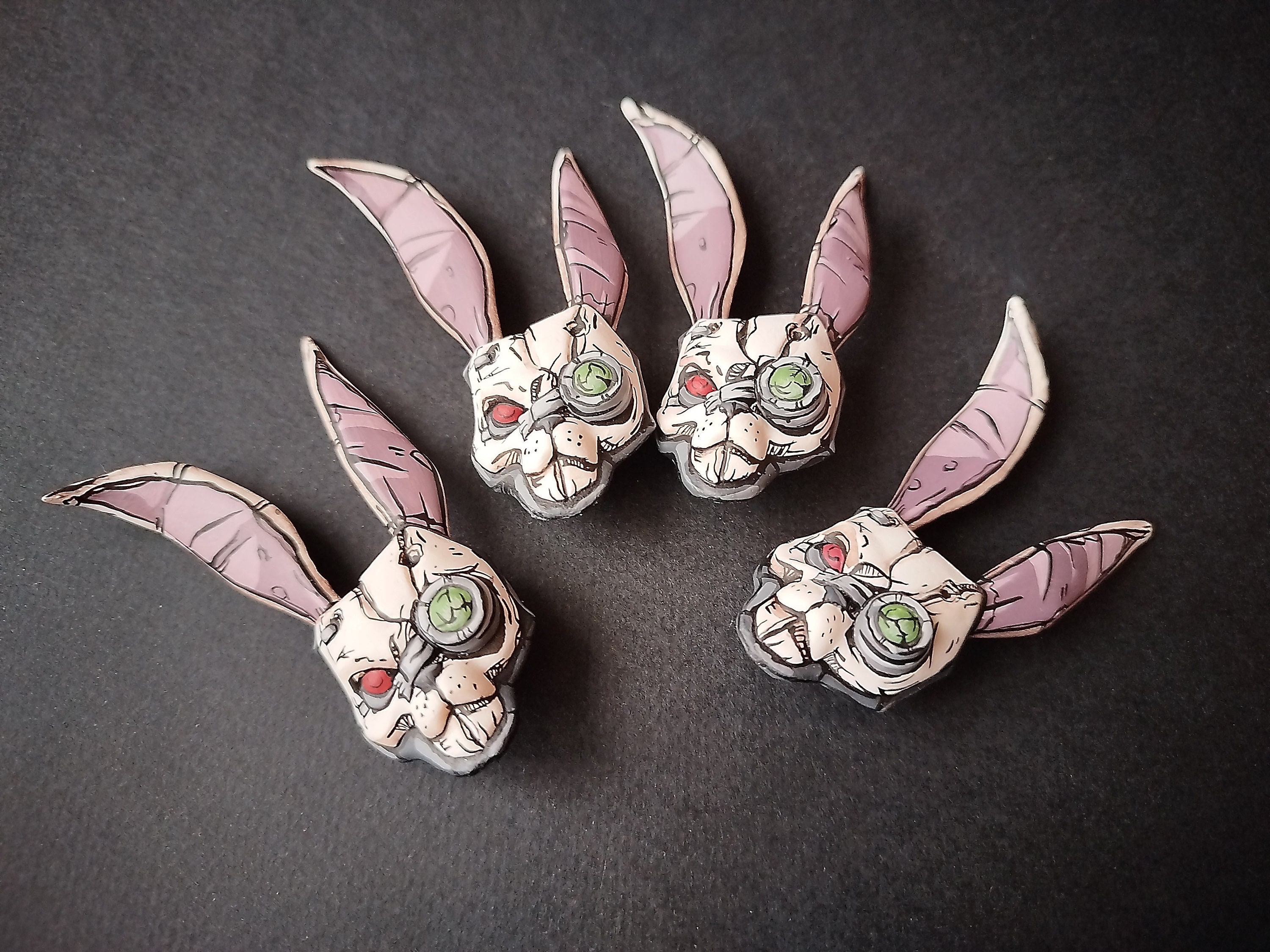 Tiny Tina Mask Badge/pin Borderlands, Wonderlands, Claptrap, Butt ...