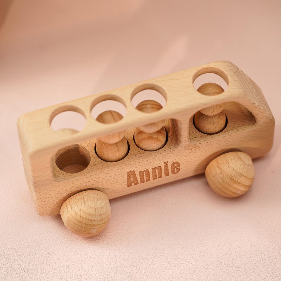 Personalized Wooden Car Toy for Boys First Christmas Gift Keepsake Gift ...