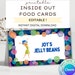 Editable Inside Out Food Cards, Inside Out 2 Food Labels, Inside Out ...