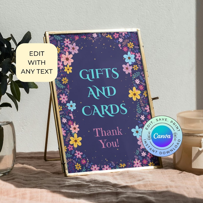 Editable Encanto Party Sign, Printable Encanto Birthday Sign, DIGITAL ...