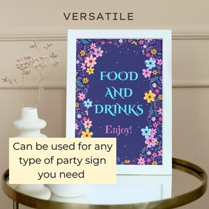 Editable Encanto Party Sign, Printable Encanto Sign, DIGITAL DOWNLOAD ...