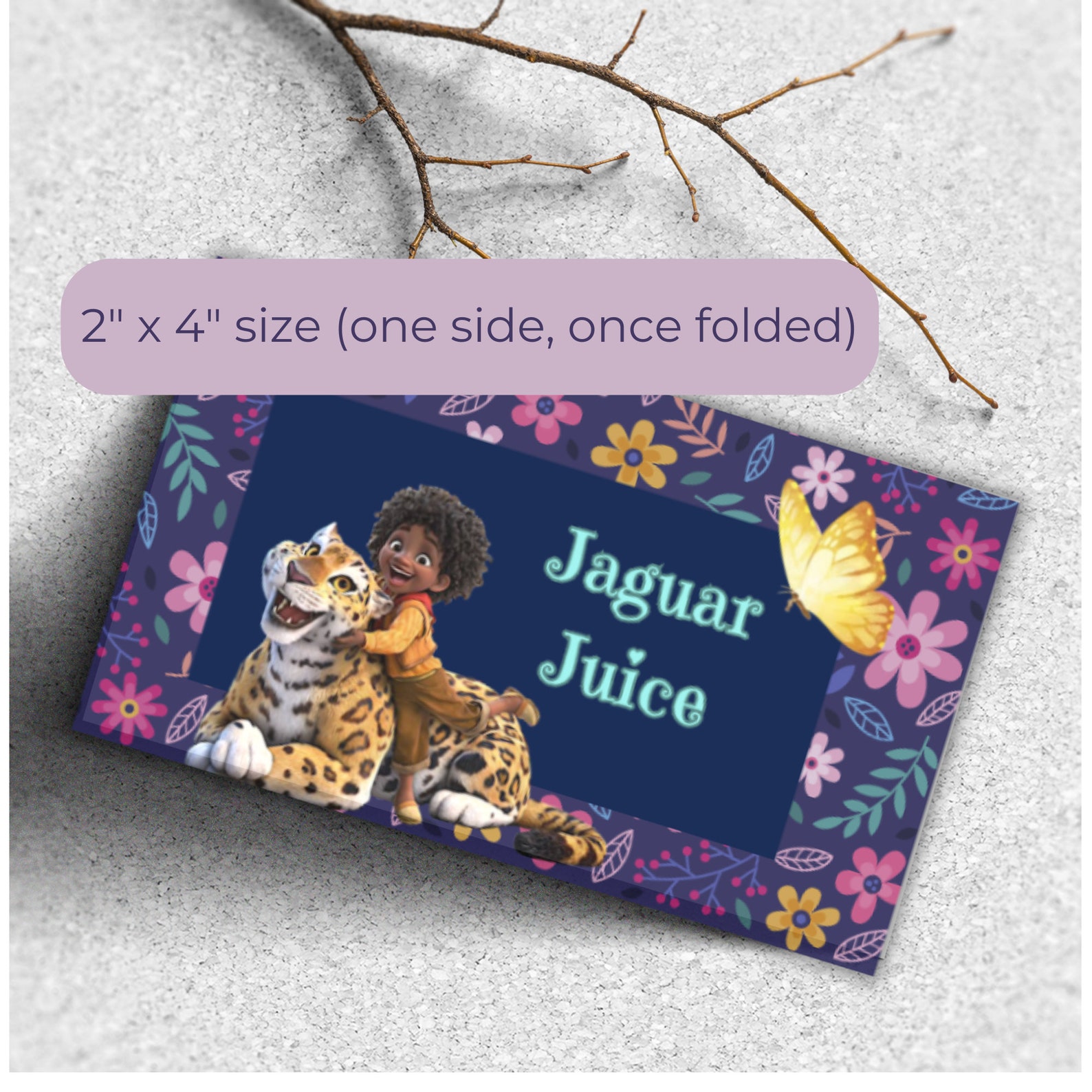 Editable Encanto Food Cards, Printable Encanto Food Label Cards ...