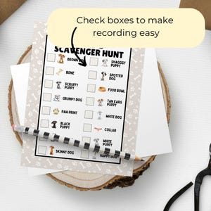 Personalized Dog Birthday Scavenger Hunt, Dog Party Game, DIGITAL ...