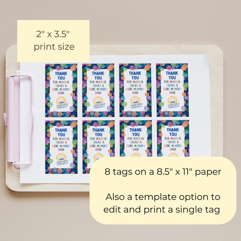Editable Inside Out Thank You Tag, Printable Inside Out 2 Favor Tag ...