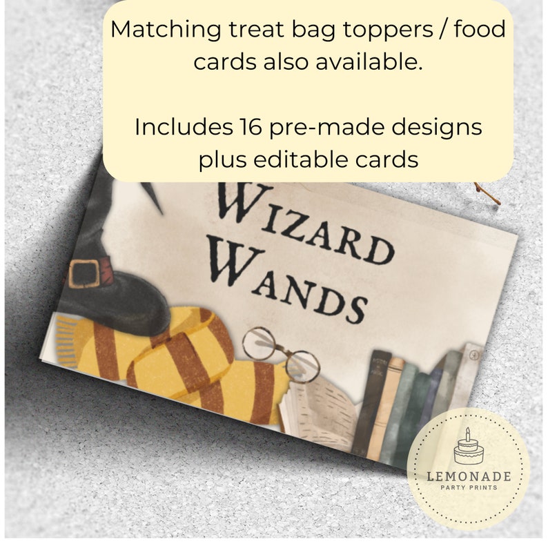 Editable Wizard Birthday Welcome Sign, Printable Wizard Party Welcome ...
