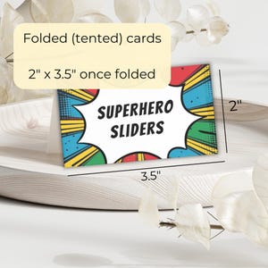 Editable Superhero Food Cards, Superhero Food Labels, Superhero Buffet ...