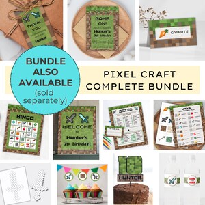 Printable TNT Wrapper, TNT Licorice Wrap, Pixel Craft Candy Wrapper - Etsy