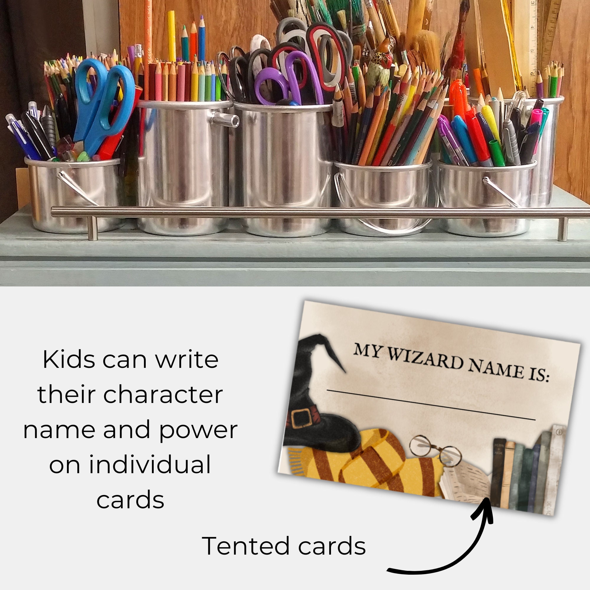 Wizard Name Generator, Printable Magic School Party Game, Wizard Party ...