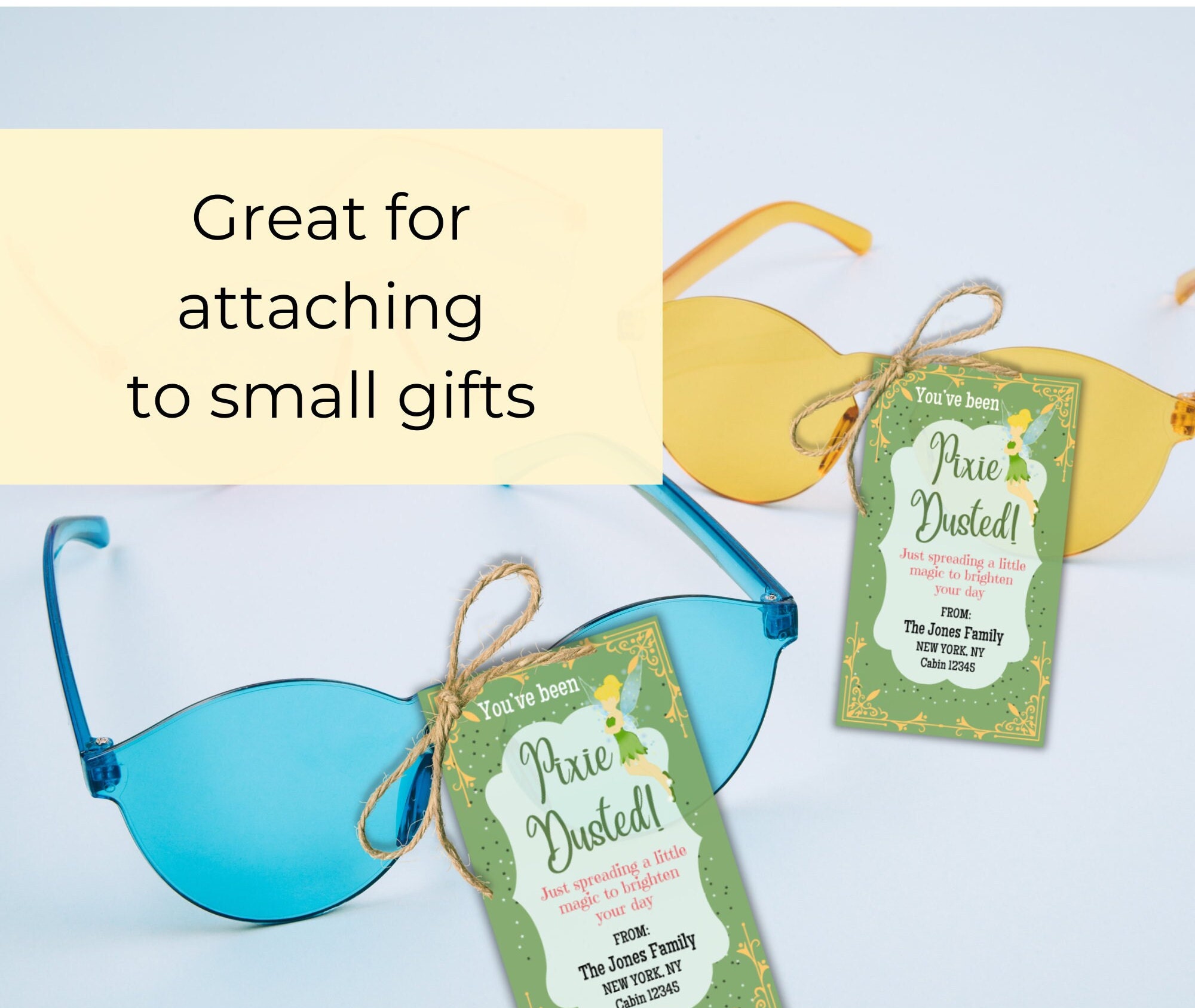 Editable Pixie Dust Tags, Printable Cruise Pixie Dust Tag, You Have ...
