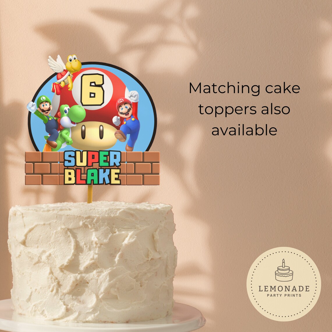 Editable Mario Party Food Label Cards, Printable Mario Food Tents ...