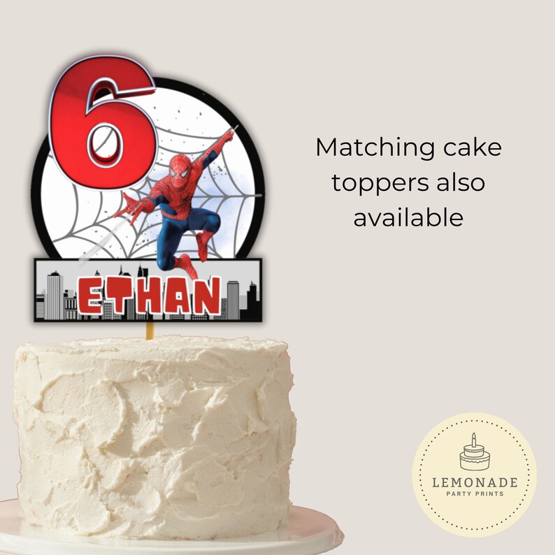 Editable Spiderman Favor Tag, Printable Spider Thank You Tag, Digital ...