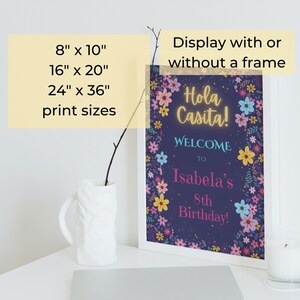 Editable Encanto Welcome Sign, Printable Encanto Party Sign, Printable ...