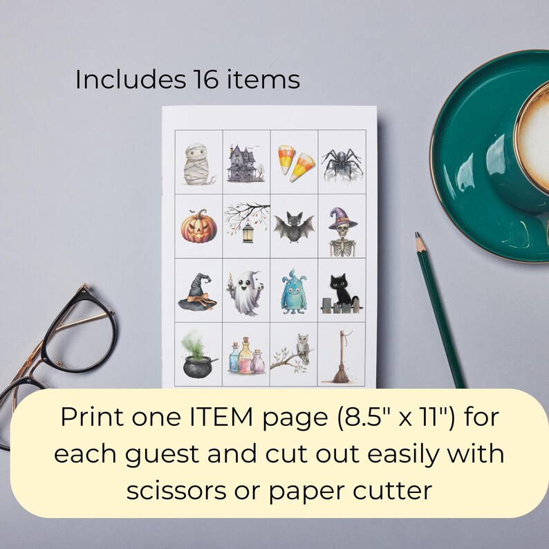 Halloween Scavenger Hunt • Printable Halloween Scavenger Hunt ...