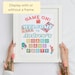 Editable Board Game Party Welcome Sign (digital Download) - Etsy