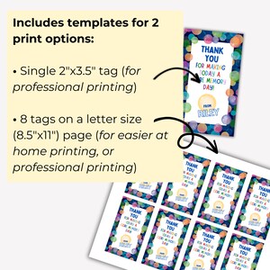 Inside Out Favor Tag, Editable Inside Out 2 Gift Tag, Printable Inside ...