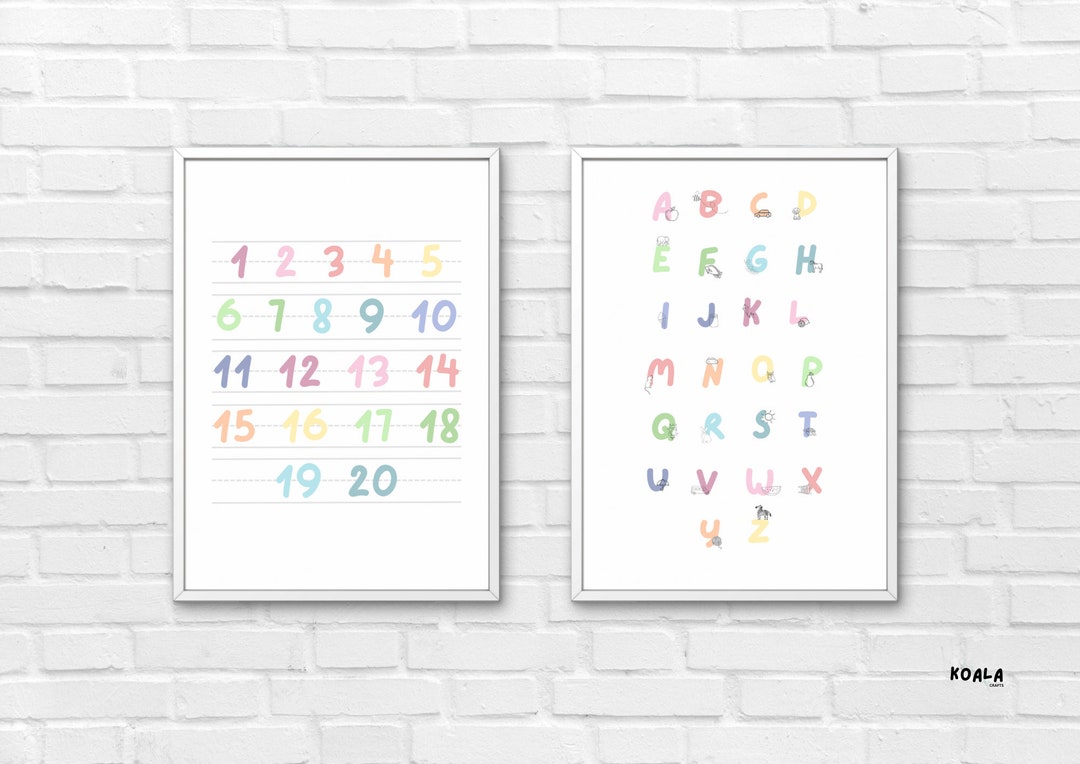 Printable PDF | School Resources | Abc’s | 123’s - Etsy