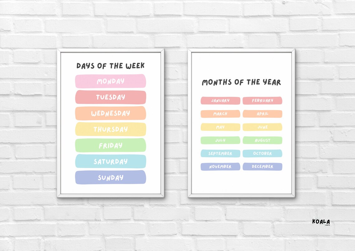 Printable PDF | School Resources | Abc’s | 123’s | Shapes | Colours ...