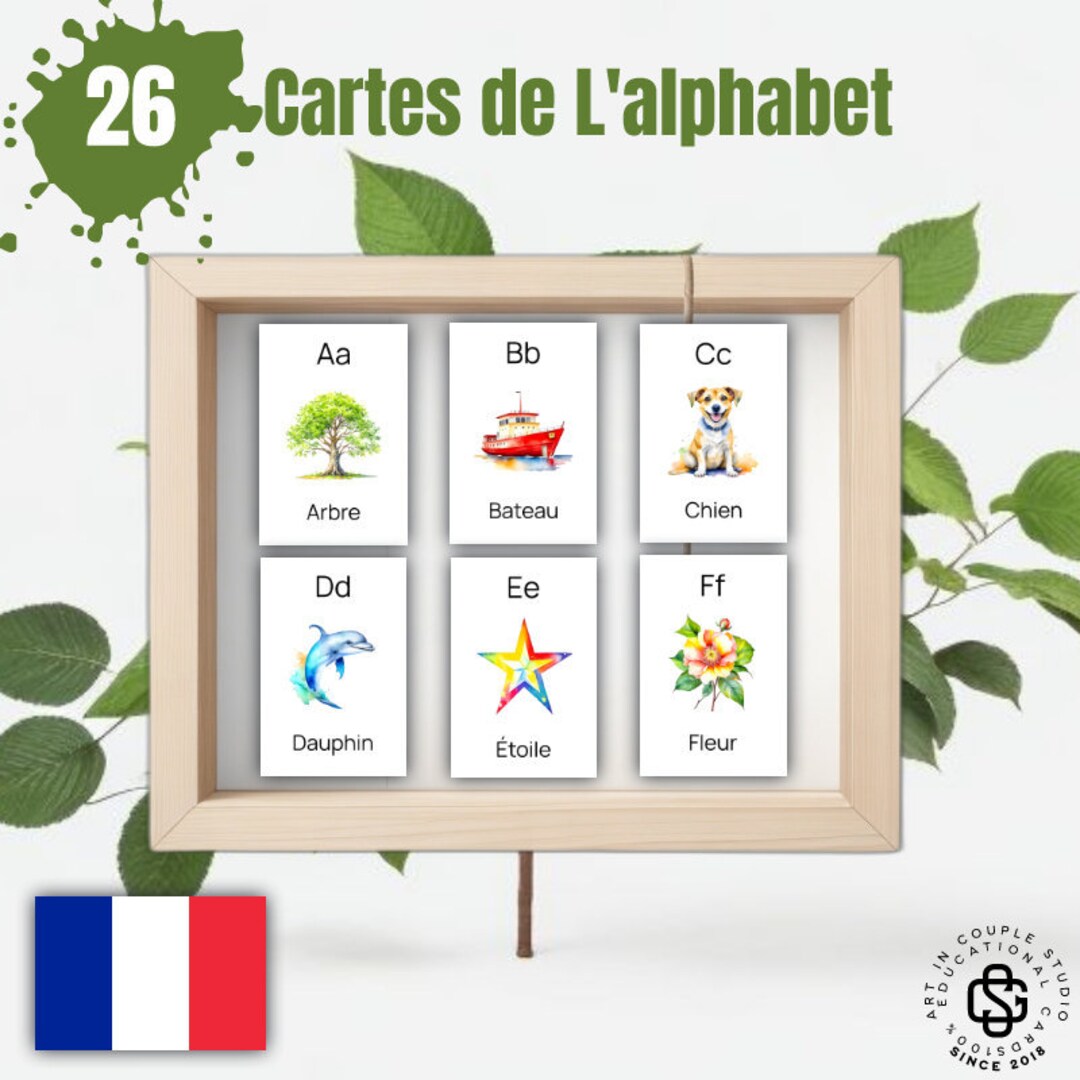 ABC Flashcards De L'alphabet, Alphabet, Art Pour Enfants, Alphabet ...