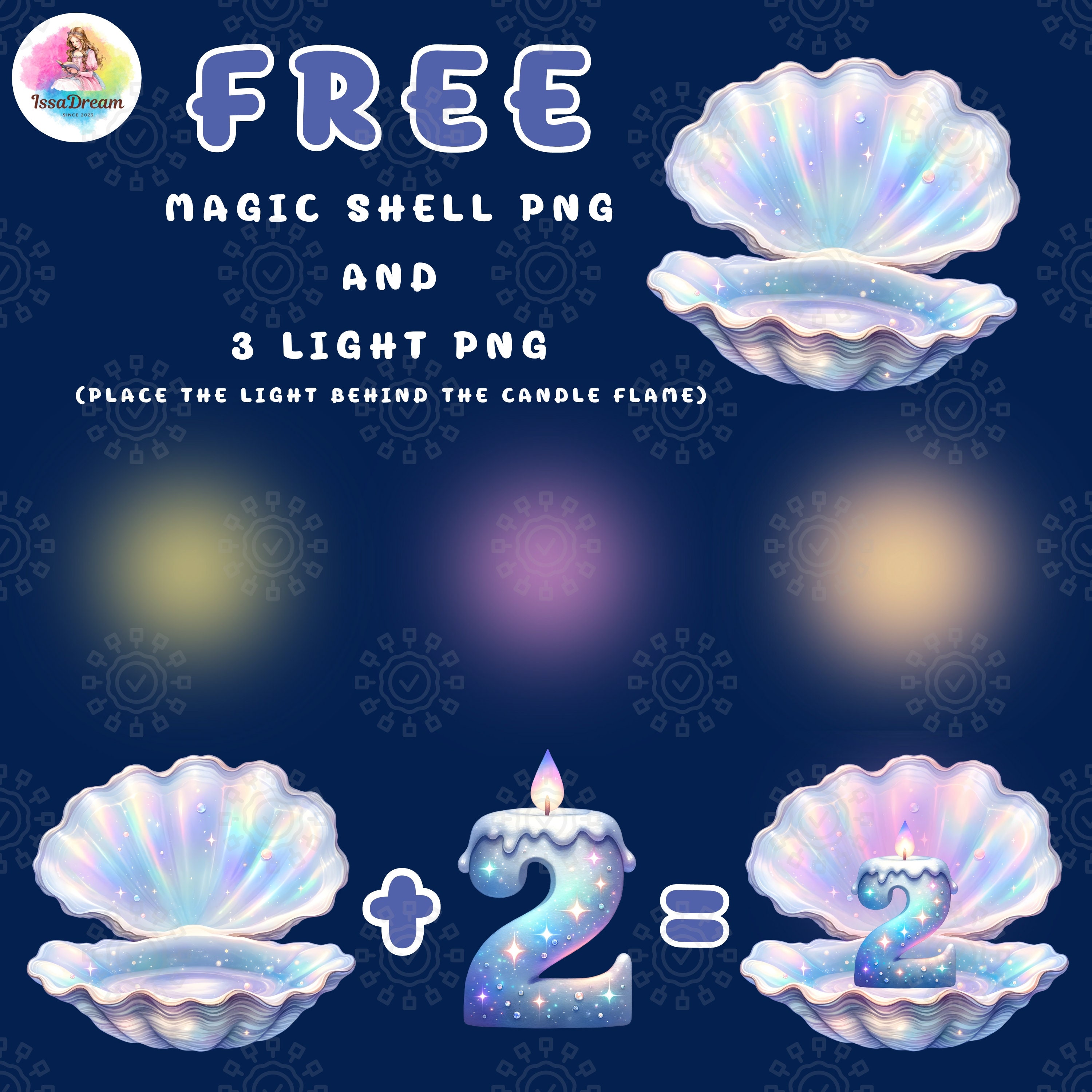 Celestial Candle Number Clipart, Birthday Candle Number Clipart ...