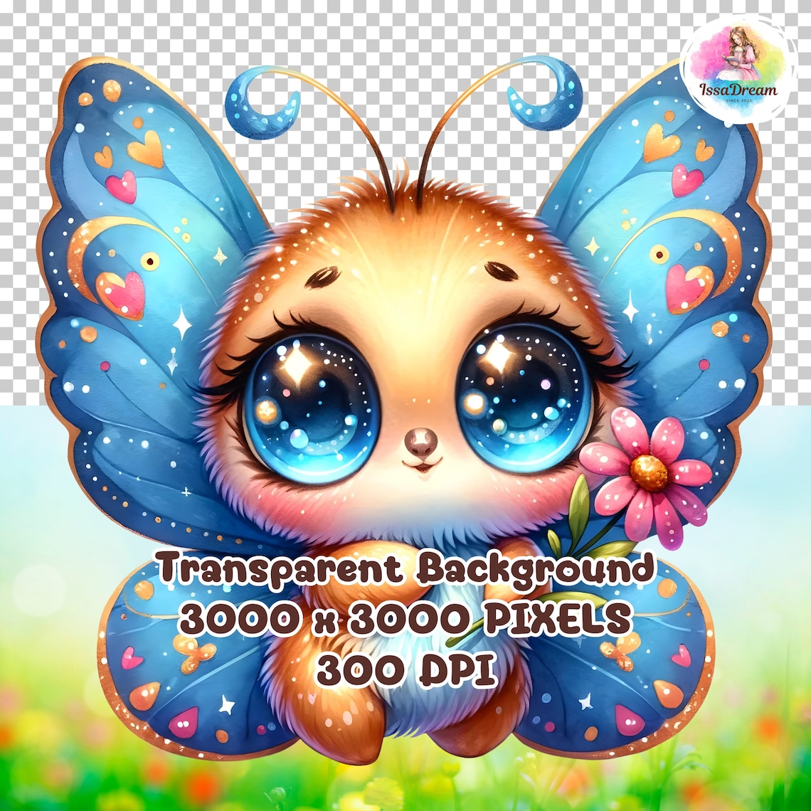 Watercolor Spring Butterfly Clipart, Cute Butterfly Clipart, Spring ...