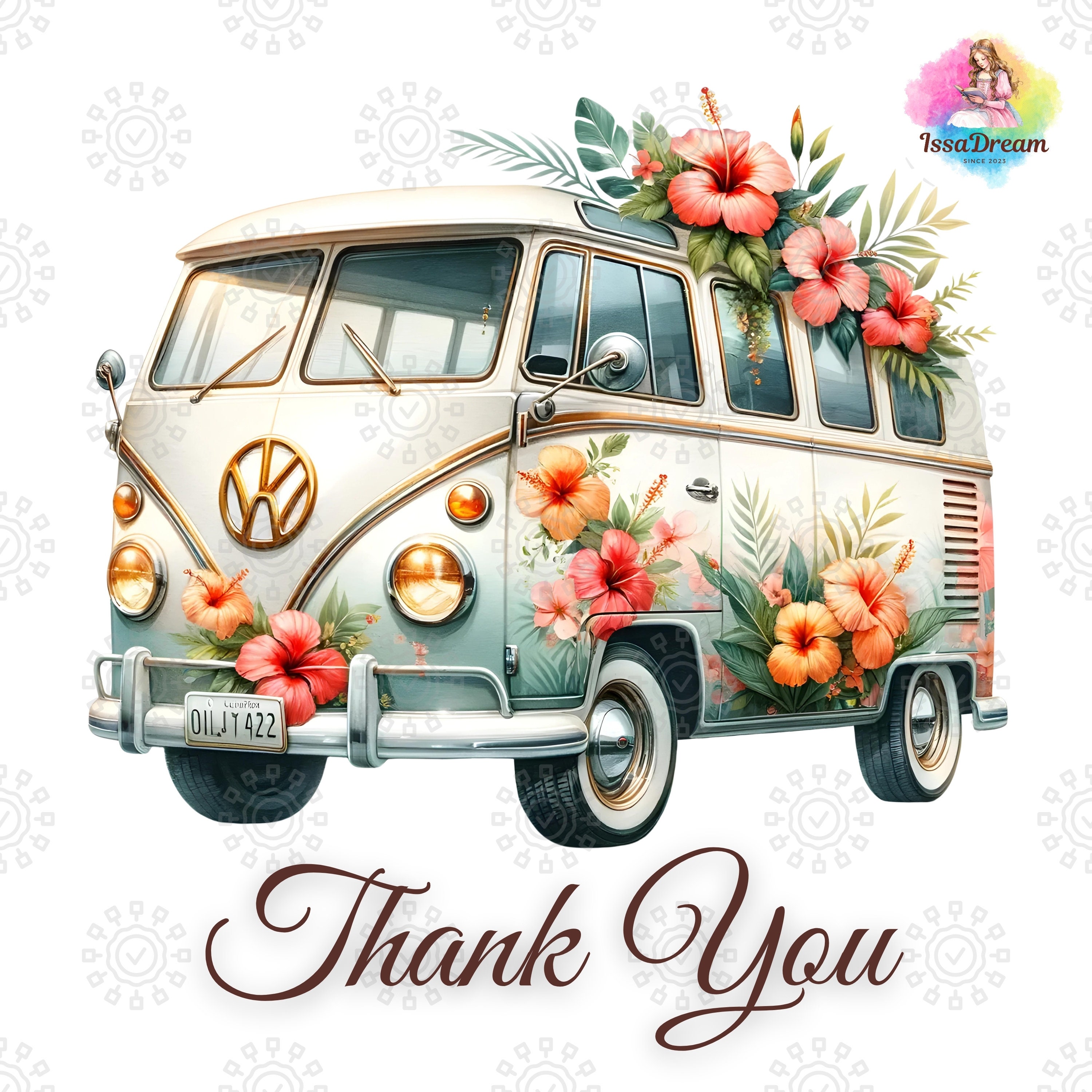 Watercolor Summer Vacation Clipart, Summer Travel Clipart, Beach Girl ...