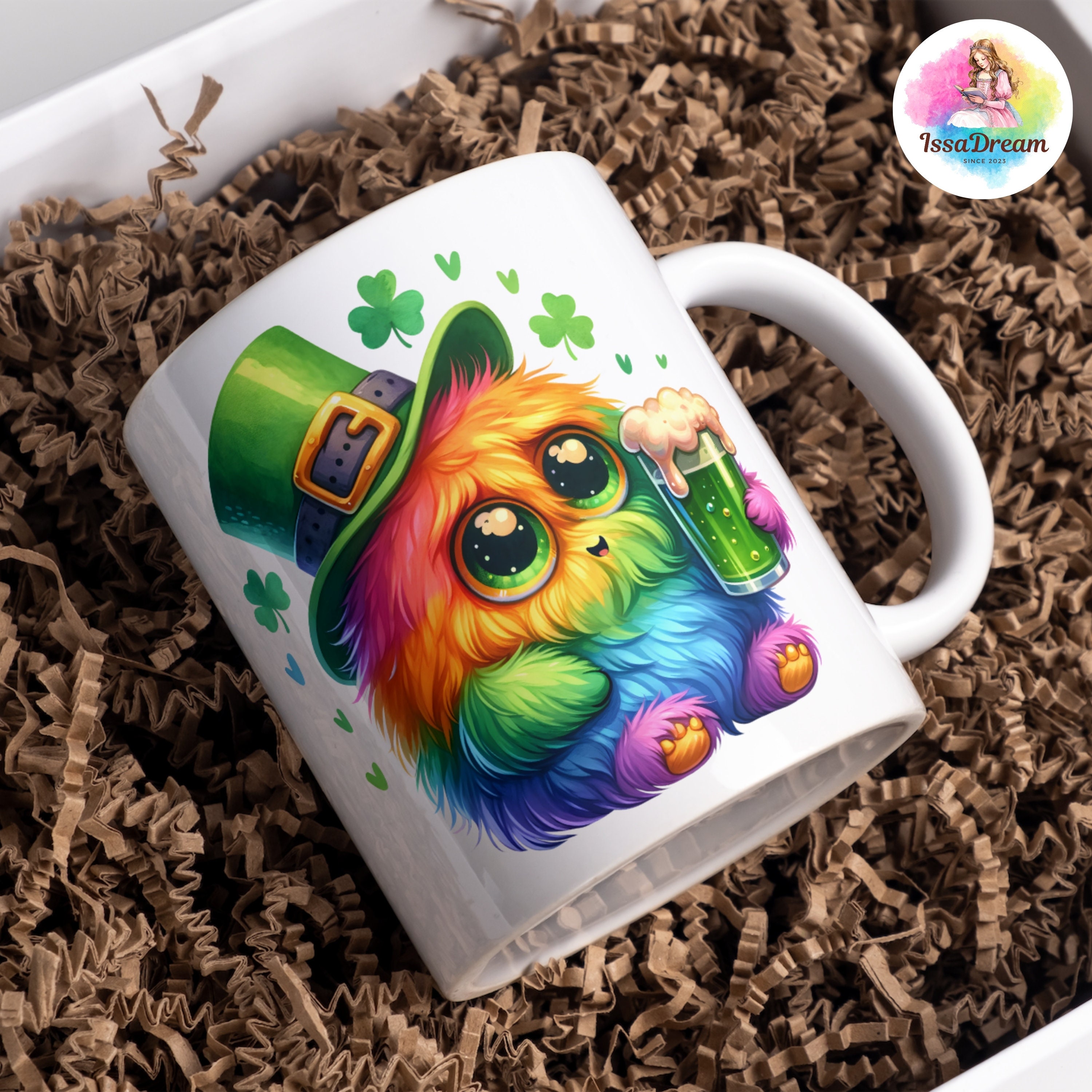 Watercolor St.patrick Monsters Clipart, Cute St.patrick's Day Monsters ...